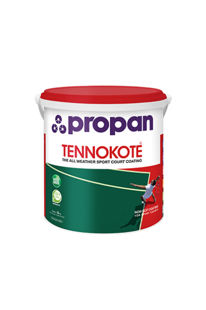 Tennokote, Cat Lapangan Olahraga bersertifikat Internasional